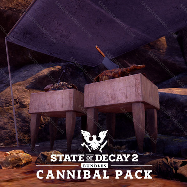 Cannibal Pack - State of Decay 2 - Sasquatch Mods