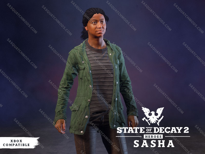 Sasha - State of Decay 2 - Sasquatch Mods