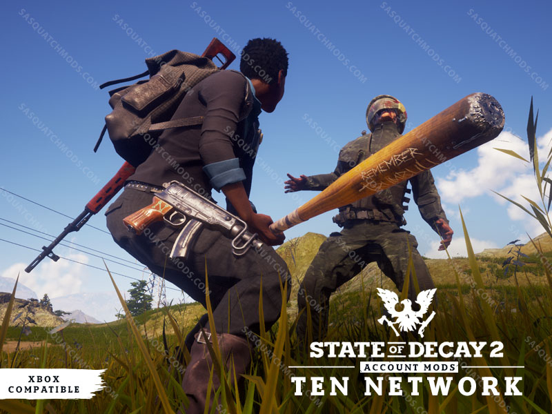 10 Network Survivors - State of Decay 2 - Sasquatch Mods