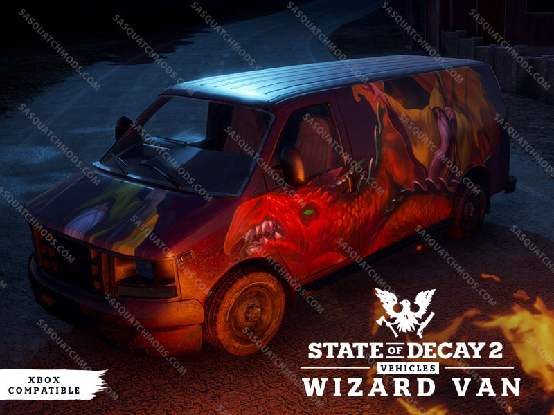 Wizard Van (x5) - State of Decay 2 - SasquatchMods
